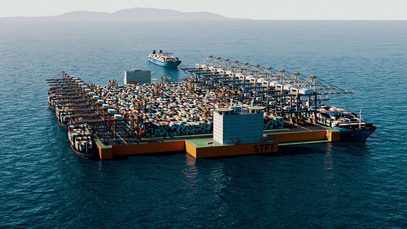 Sea Technology satsar på flytande hamnterminaler - Logistik & Transport